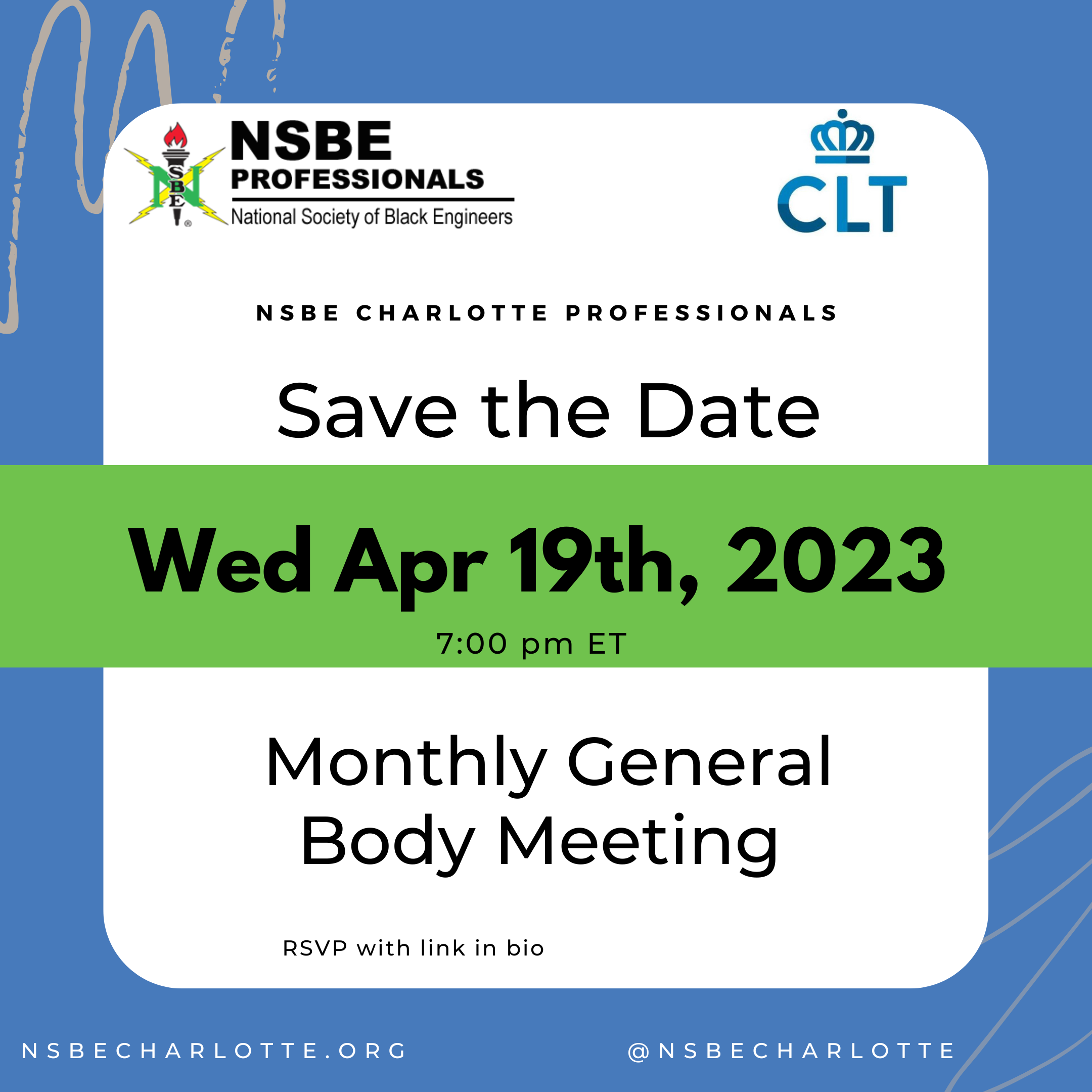 Calendar of Events – NSBE Charlotte Professionals